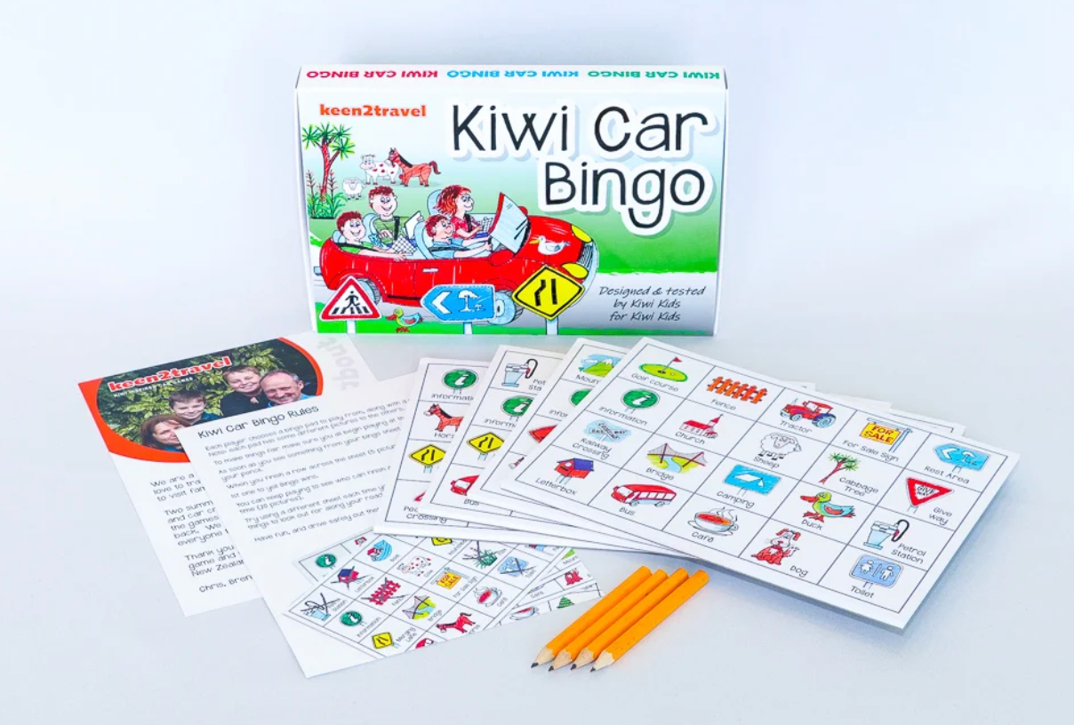 Kiwi Car Bingo Game – Squirrel Tree NZ